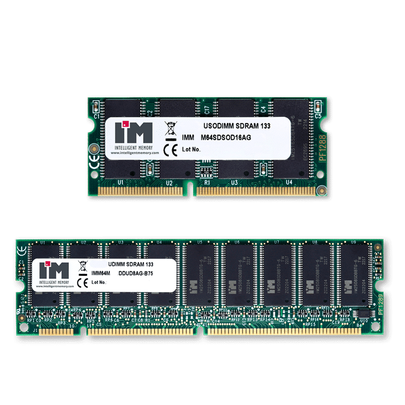 SDRAM USODIMM 133 MT/s 256Mo - IMM32M64SDSOD16AG-A75(I)